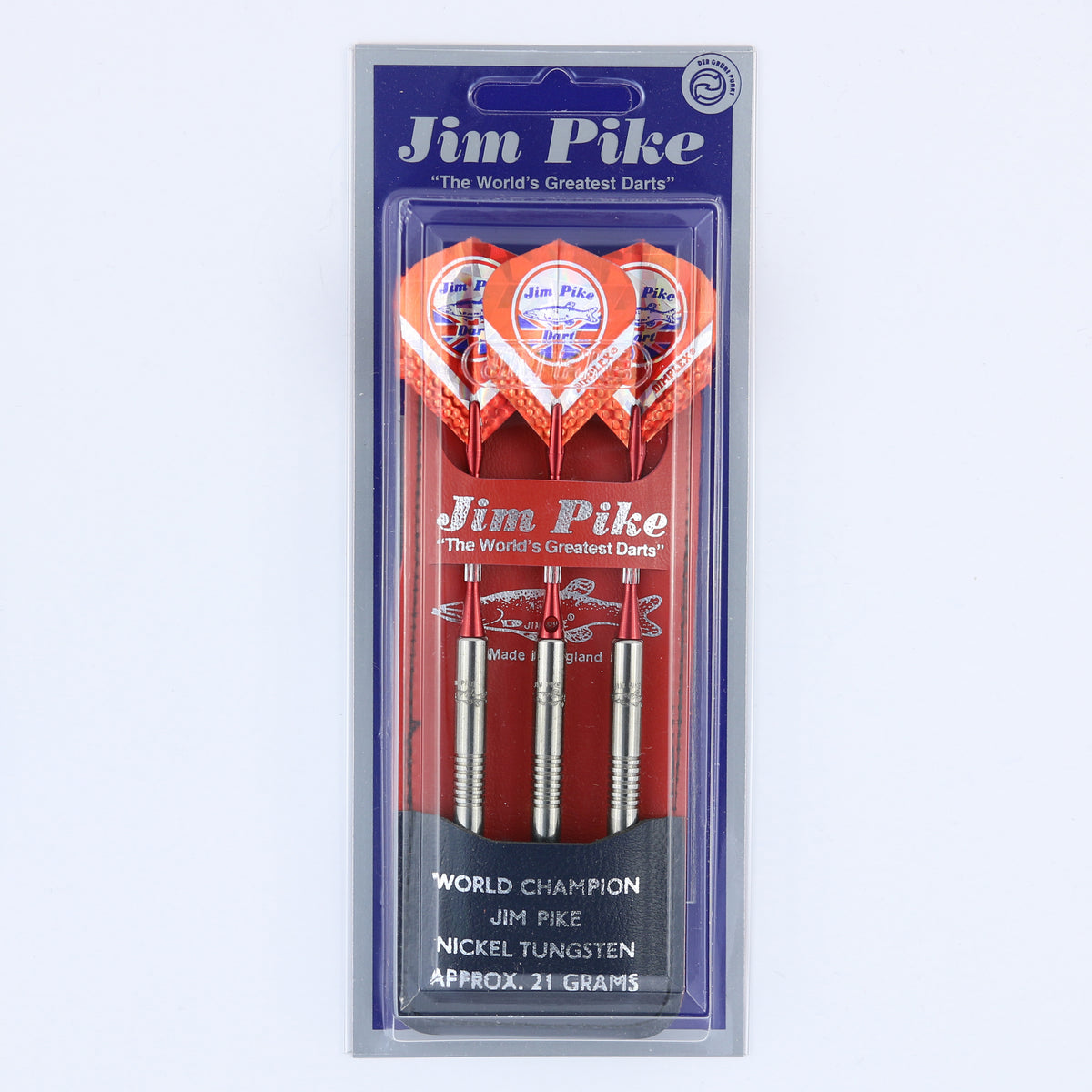 World Champion 90% Nickel Tungsten Jim Pike Dart Set 21 grams – Jim ...