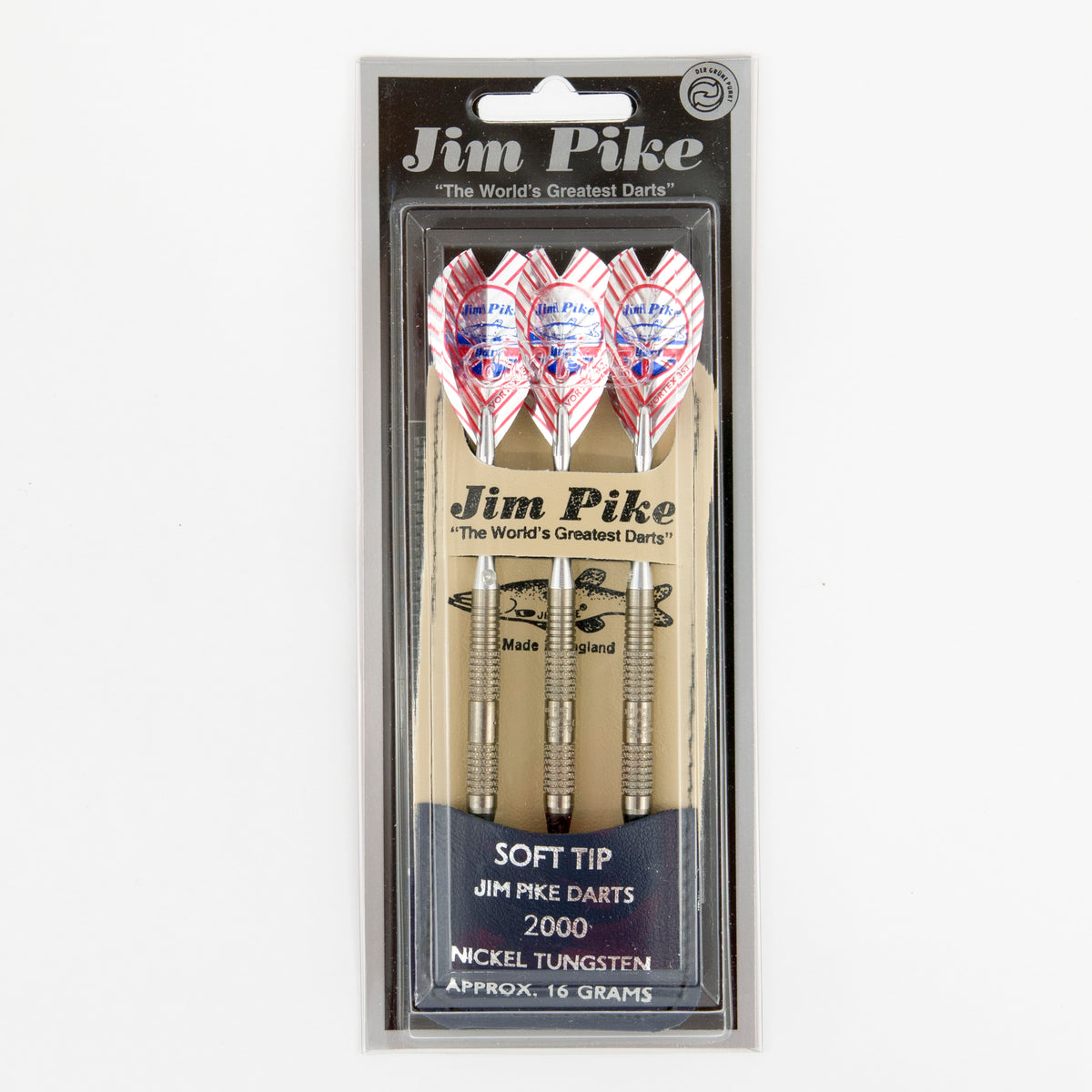 Signature Professional 95% Nickel Tungsten Jim Pike 2000 Soft Tip Dart ...